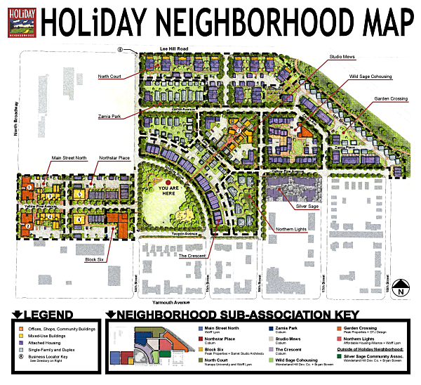 Holiday Neighborhood - Map